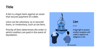 Types Of Securities And Methods Of Charge Creation.pptx
