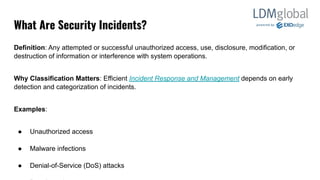 Types of Security Incidents and Their Classification.pdf