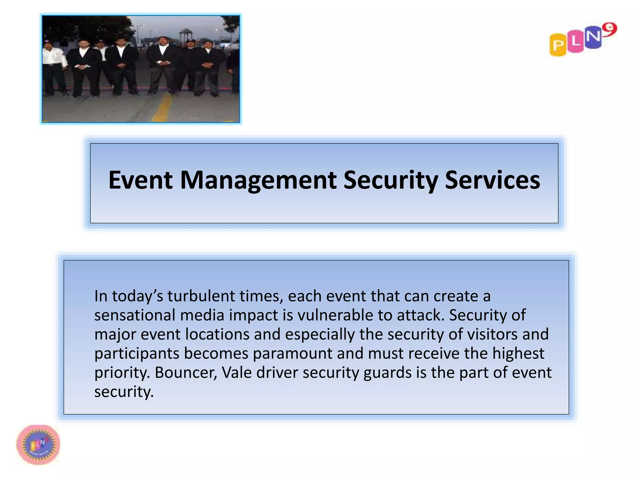 Types of Security Services | PPTX
