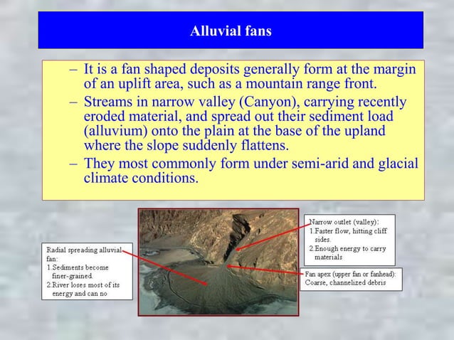 TYPES OF SEDIMENTARY ENVIRONMENTS.ppt | Geography | Science