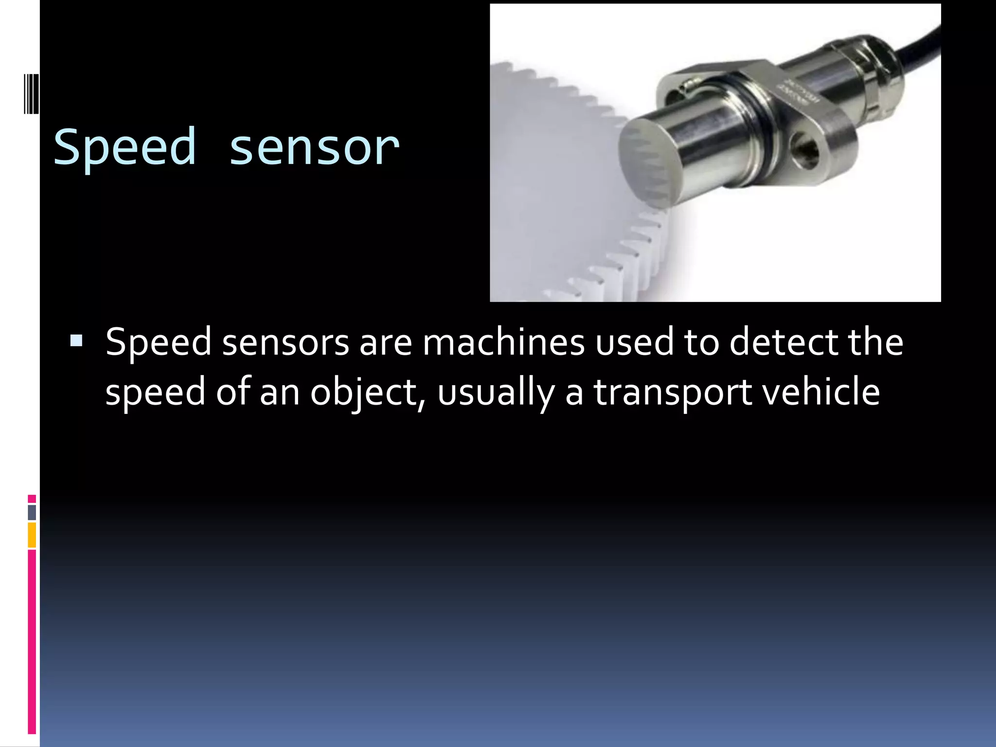 Types of sensors | PPTX