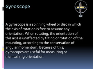 Types of sensors | PPTX