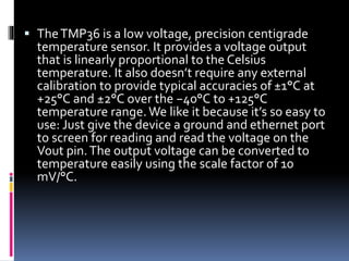Types of sensors | PPTX