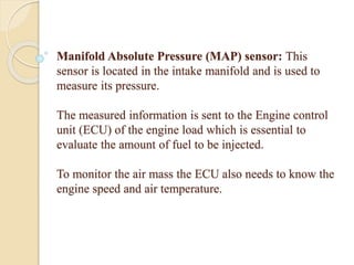 Types of Sensors Used in Multi-Point Fuel Injection System | PPTX