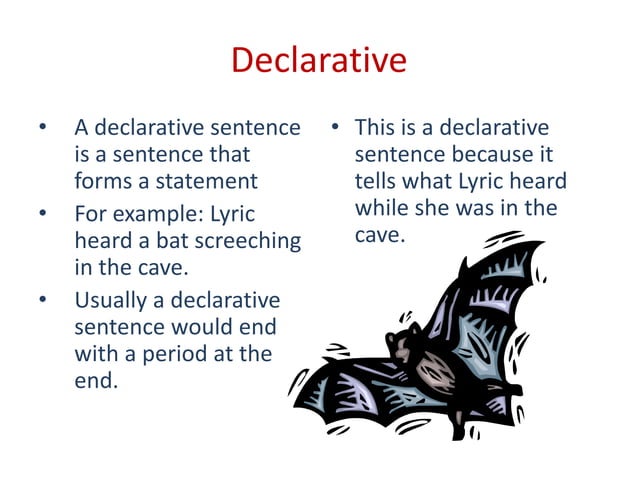 Types of sentances and their structures | PPT