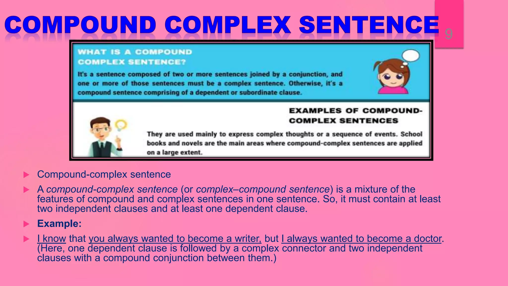Types of sentences | PPTX