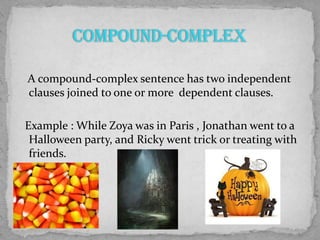 Types of sentences | PPTX