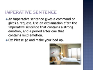 Types of sentences | PPTX