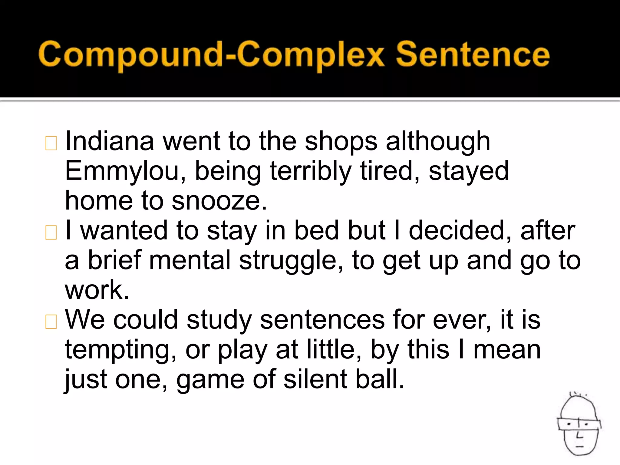Types of sentences | PPTX