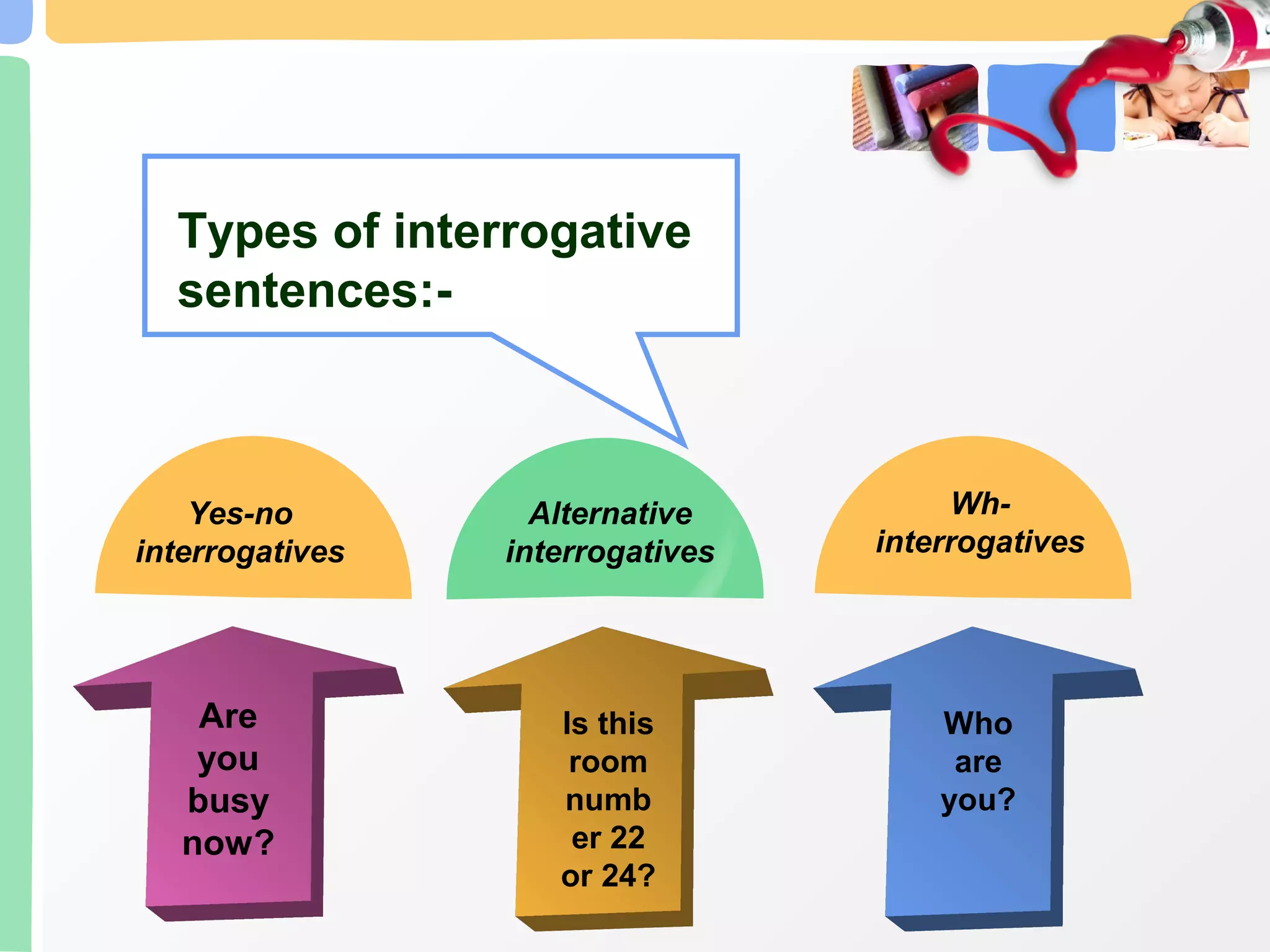 Types of sentences | PPT