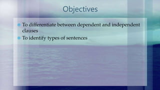 Types of sentences | PPT