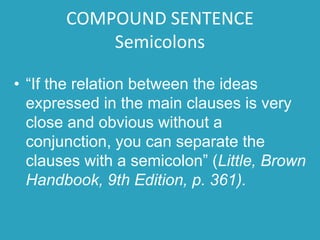 Types of sentences | PPT