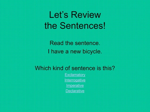 Types of Sentences.ppt | Science