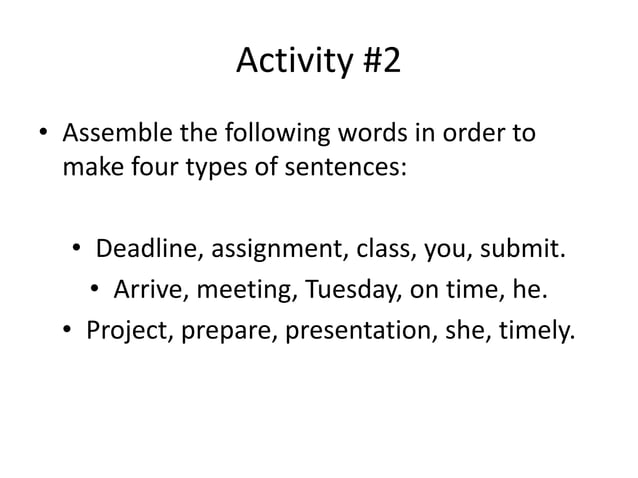 TYPES OF SENTENCES.pptx | Programming Languages | Computing