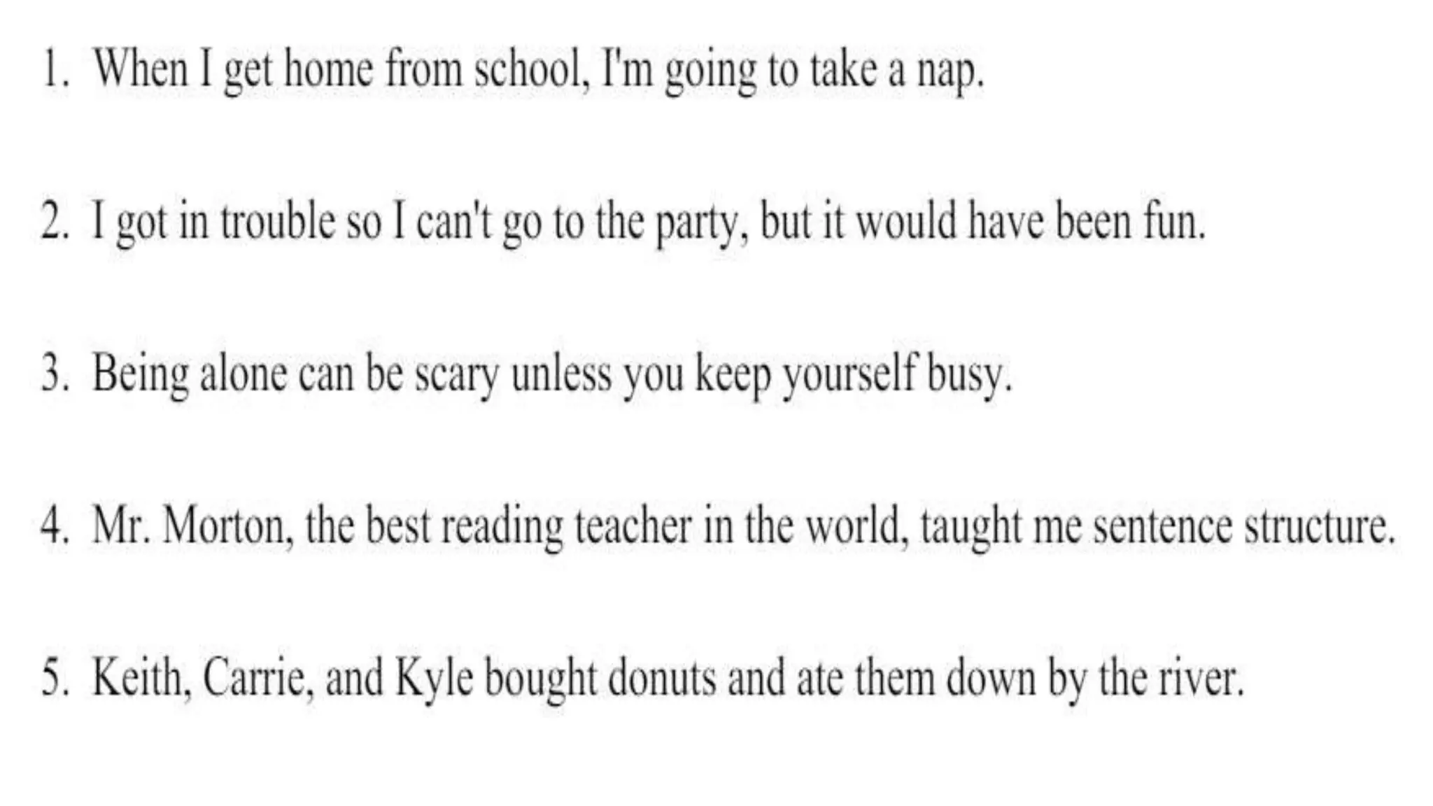 TYPES OF SENTENCES ACCORDING TO STRUCTURE | PPTX