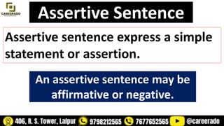 The Two Different Types of sentences.pptx