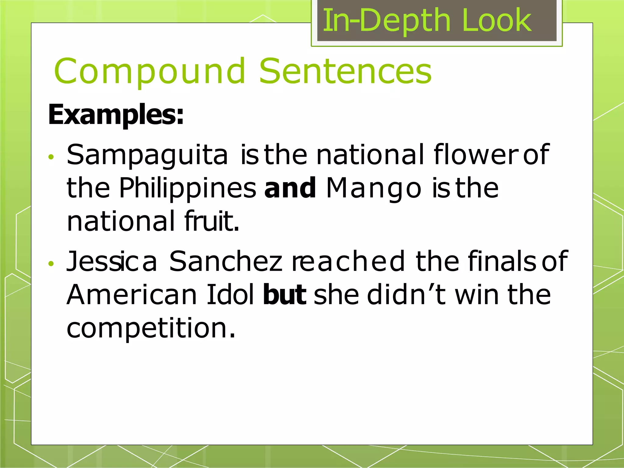 Types of sentences according to structure | PPTX