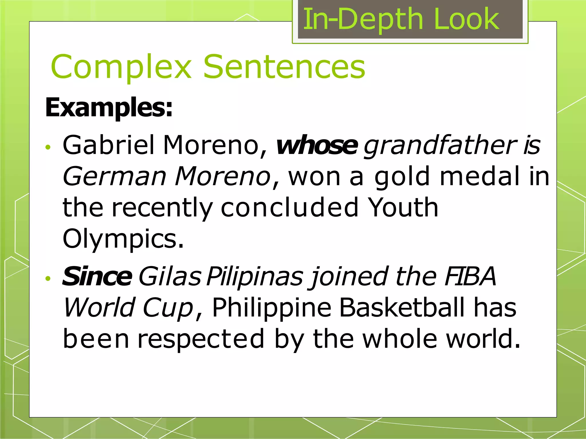 Types of sentences according to structure | PPTX