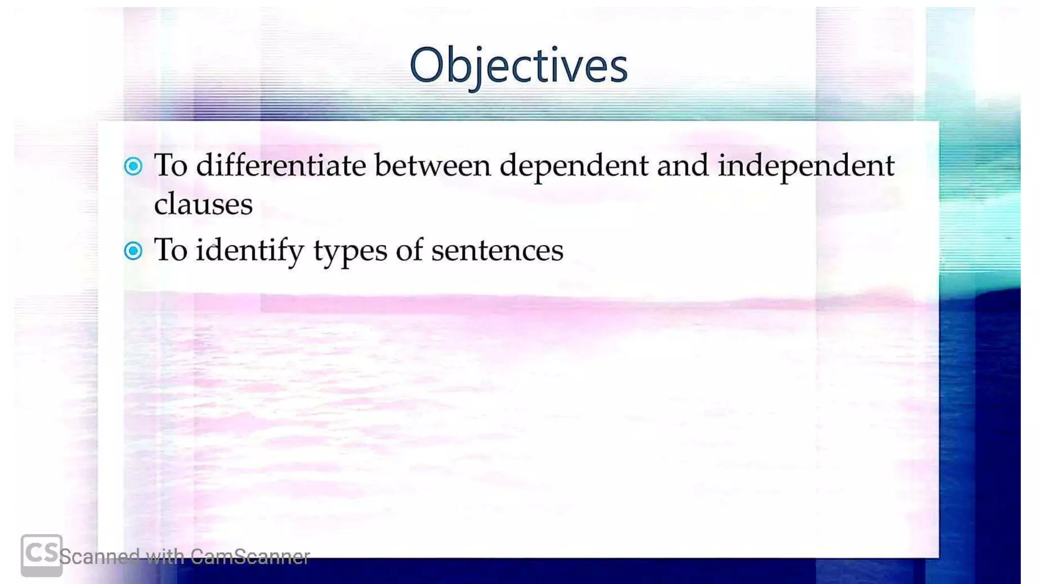 Types of sentences according to their structure | PPT