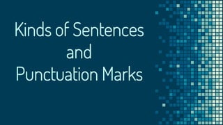 Types of Sentences and Punctuation Marks | PPTX