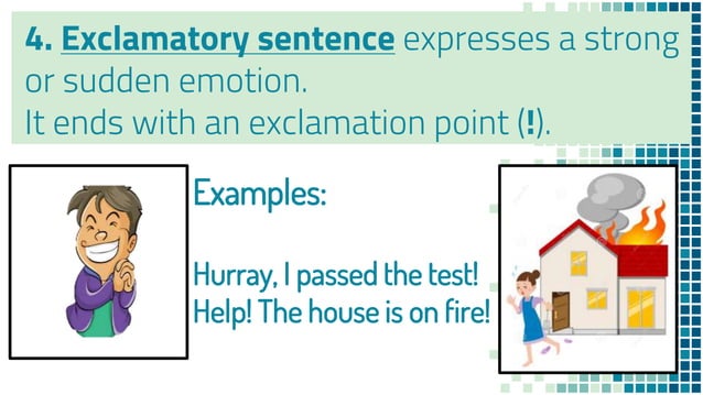 Types of Sentences and Punctuation Marks | PPT