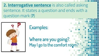Types of Sentences and Punctuation Marks | PPTX
