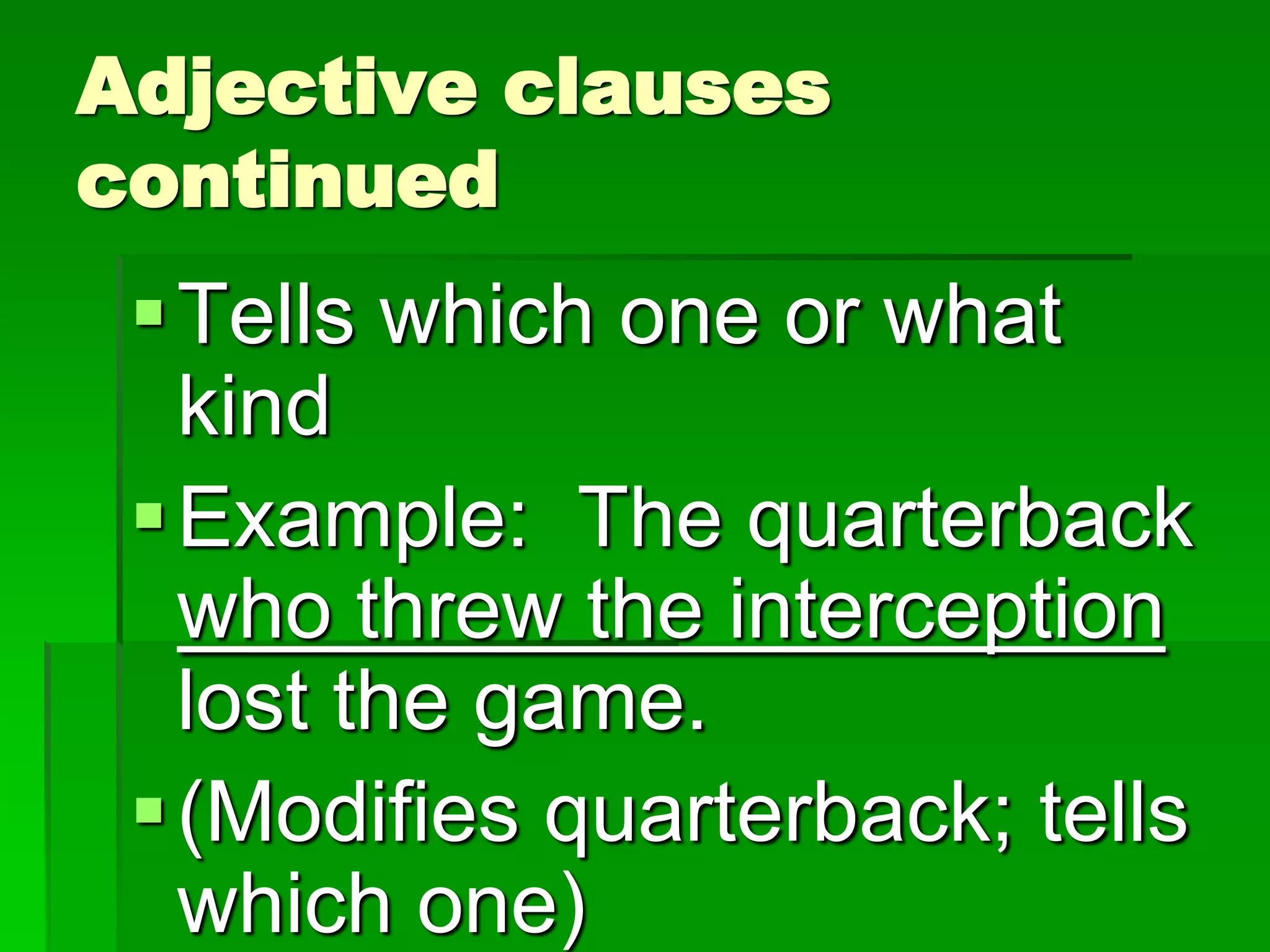 Types of sentences and types of clauses | PDF