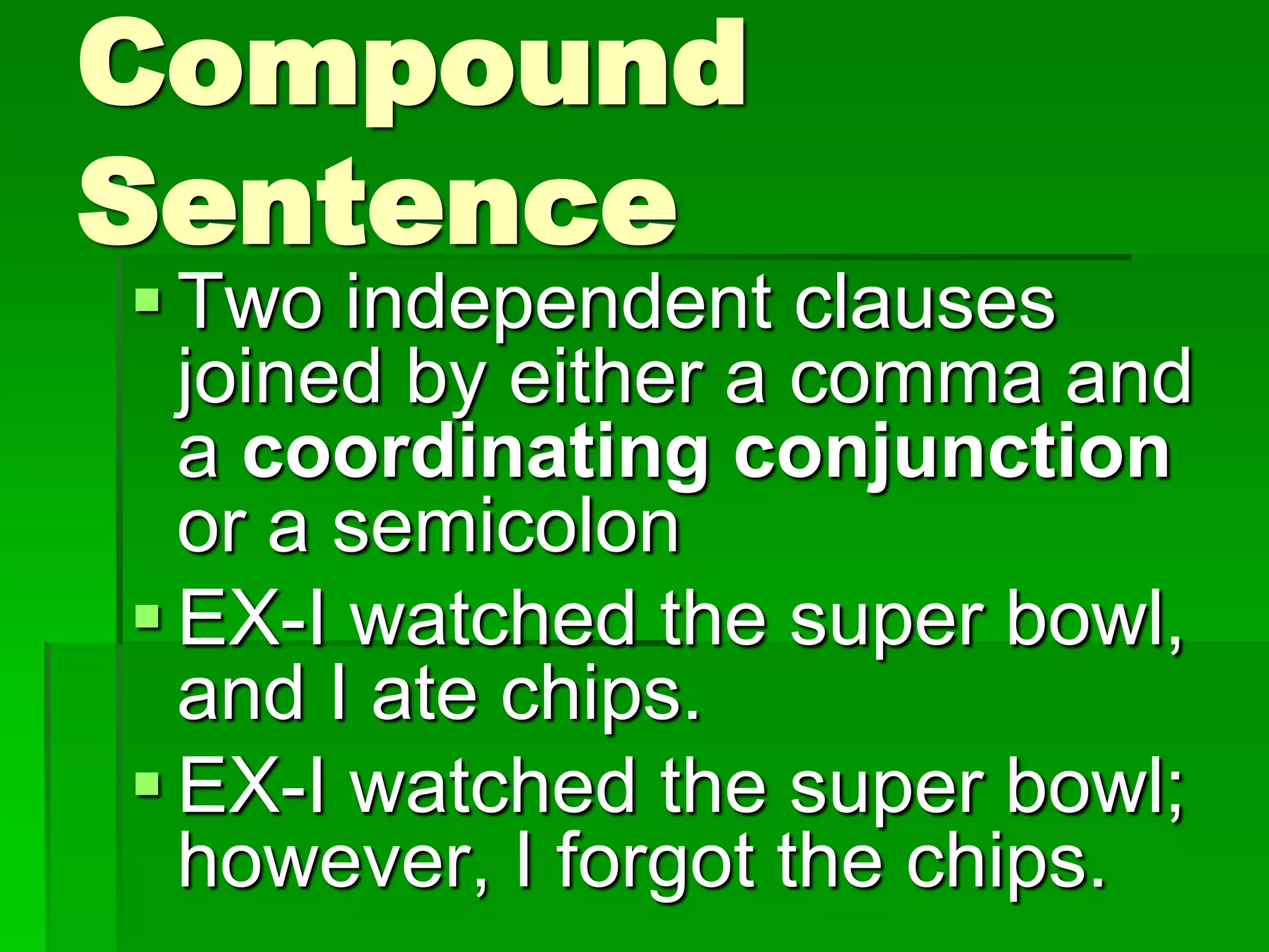 Types of sentences and types of clauses | PDF