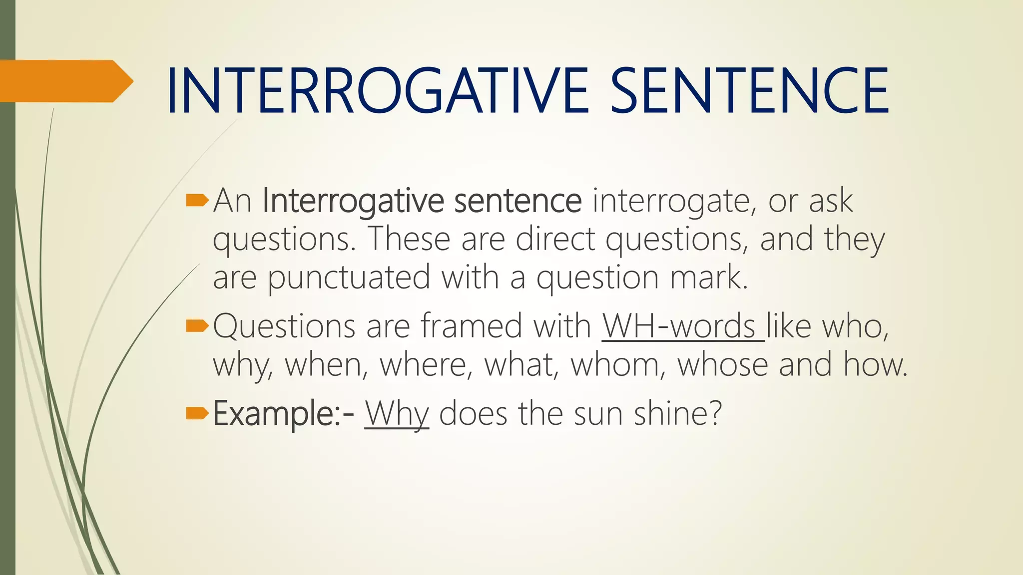 Types of sentences by suman saha | PPTX