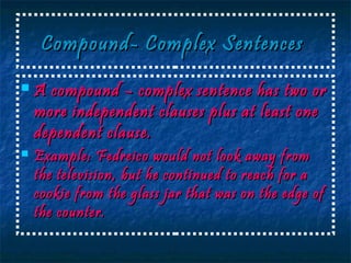 Types of sentences partn 2 | PPT