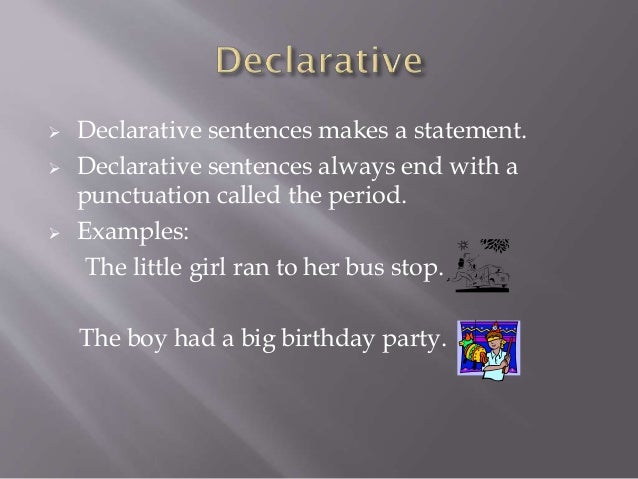 Sentence Types Powerpoint