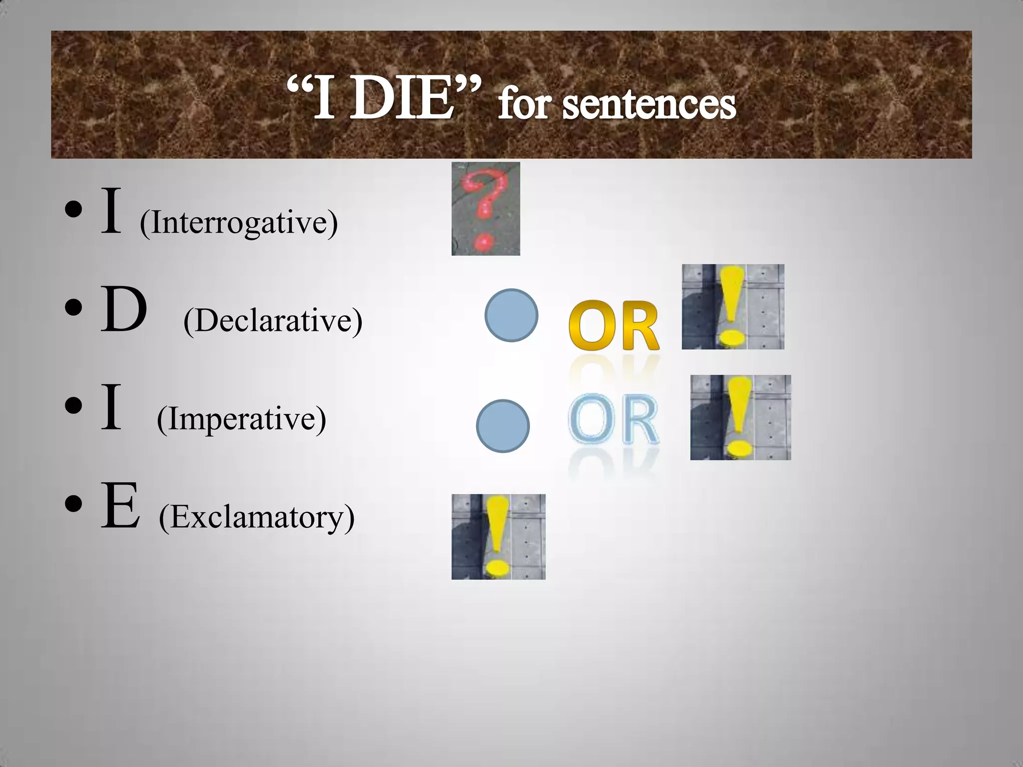 Types Of Sentences Ppt | PPT