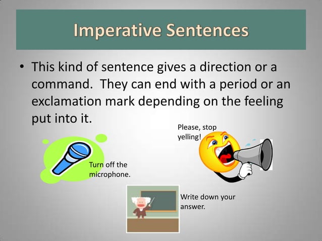 Types Of Sentences Ppt | PPTX