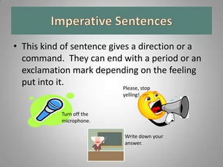 Types Of Sentences Ppt | PPTX