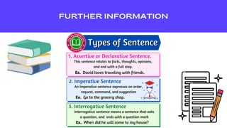Types of sentences slides | PDF