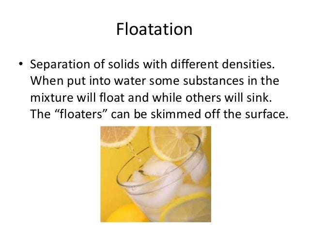 Types of separation notes