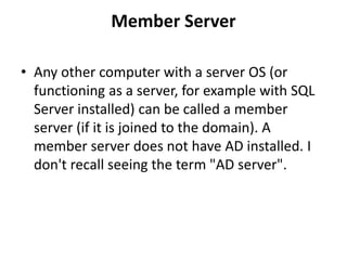 Types of server | PPTX