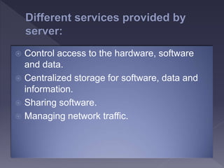 Types of server | PPTX
