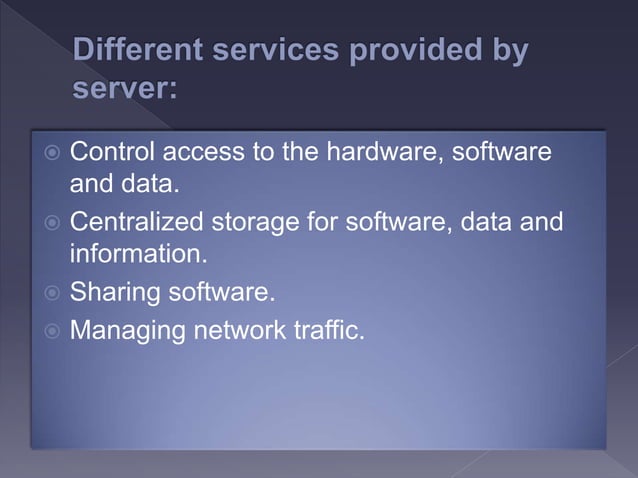 Types of server | PPTX