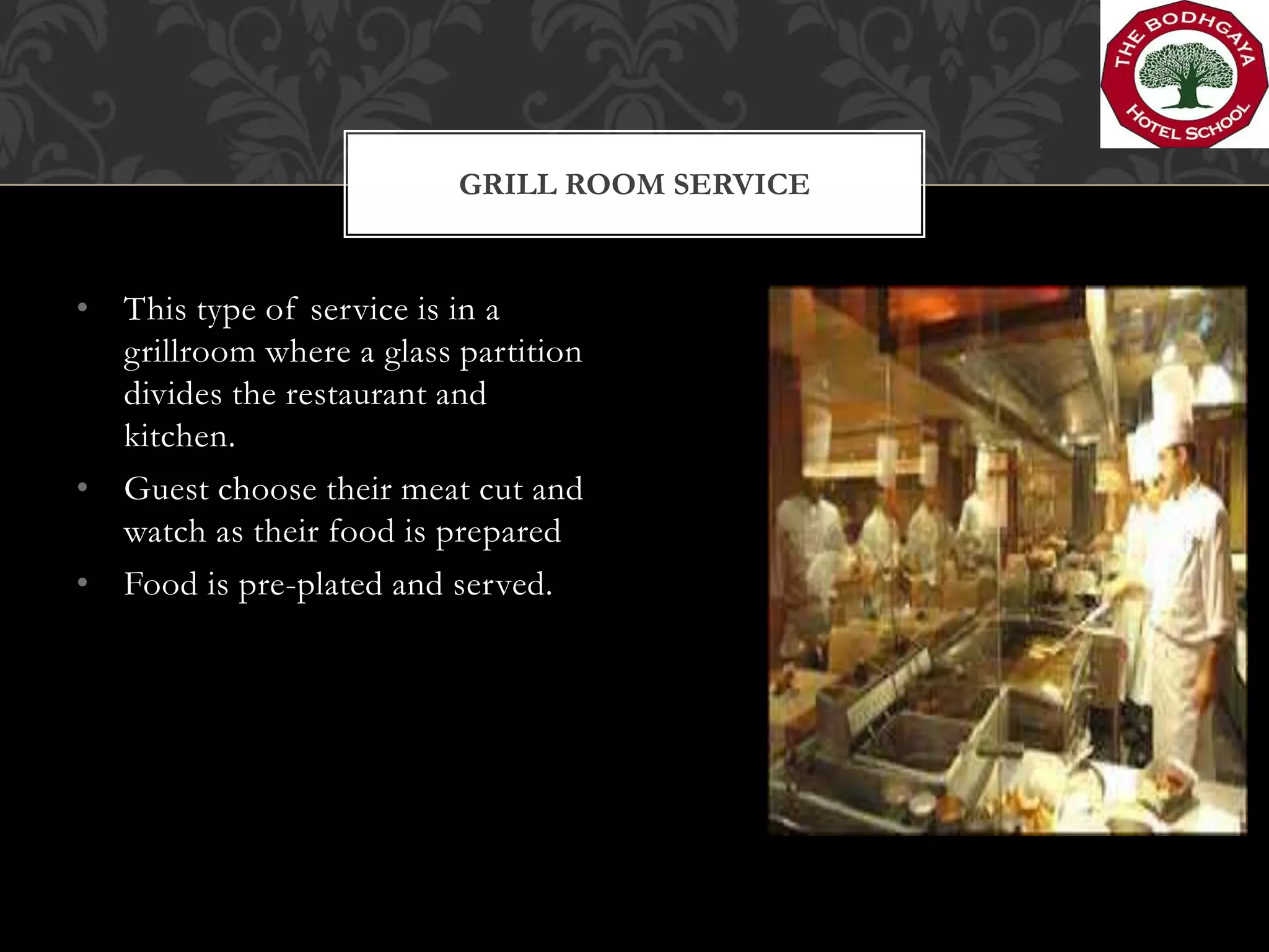 Types of service in food and beverage department | PPTX
