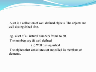 Types of sets | PPTX