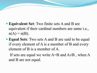 Types of sets | PPTX