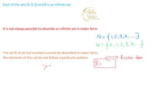 Empty sets, singleton sets, finite and infinite sets, equal and equivalent sets | PDF