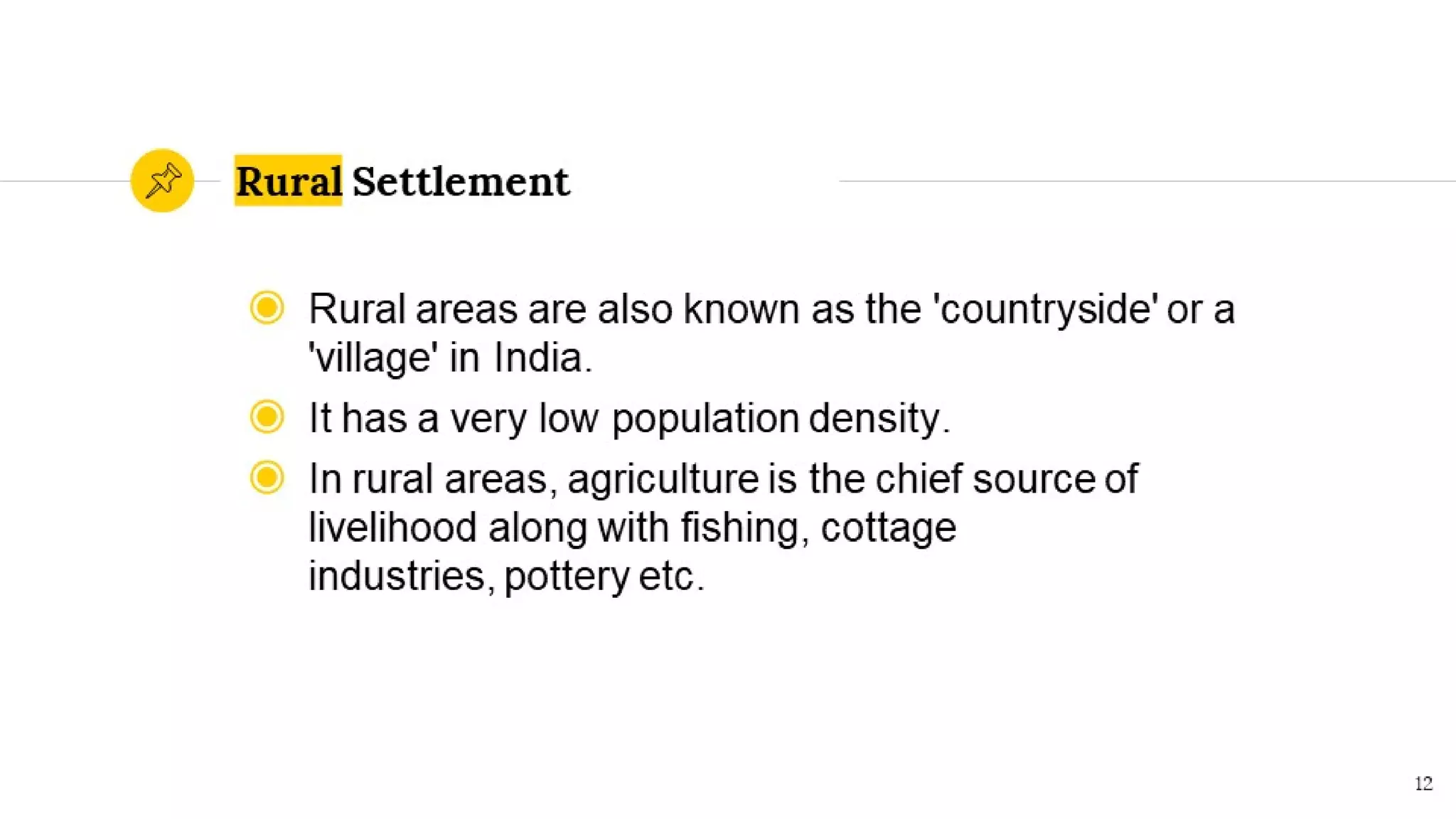 Types of Settlements in India | PDF