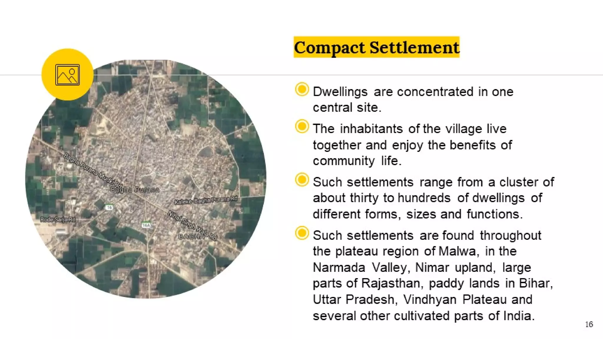 Types of Settlements in India | PDF