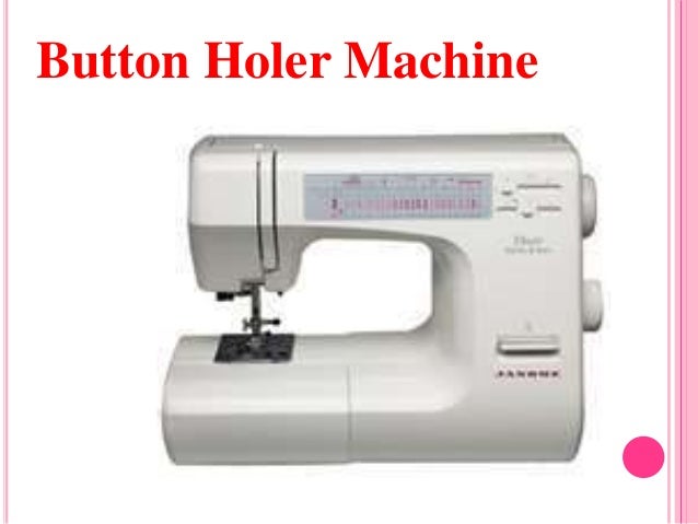 Types Of Sewing Machine