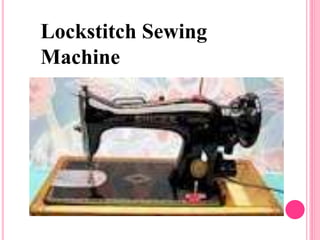 Typesofsewingmachine | PPTX