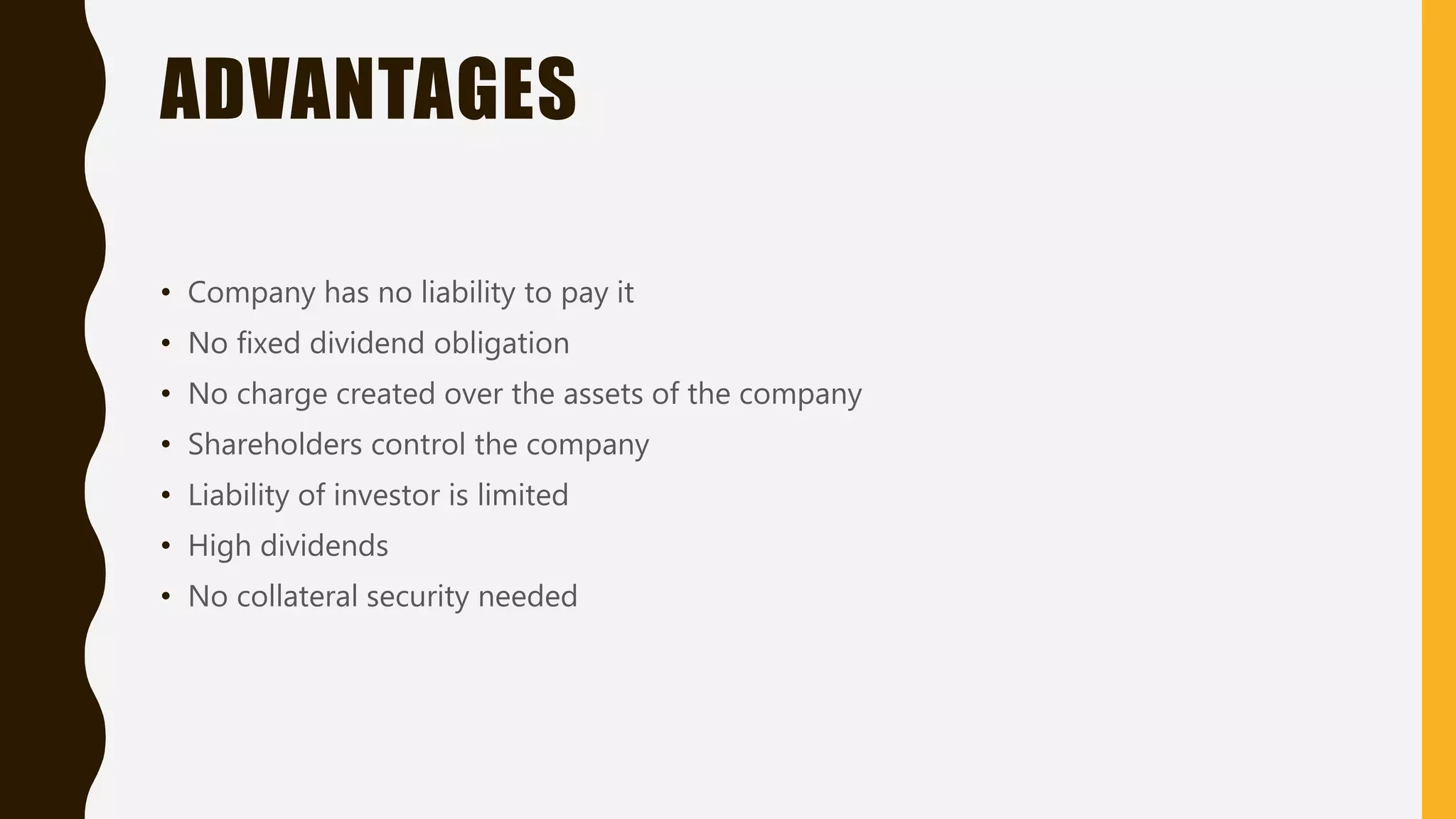 Types of shares | PPTX