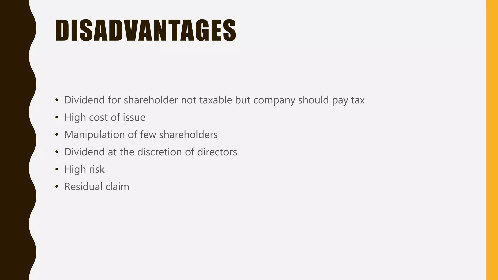Types of shares | PPTX