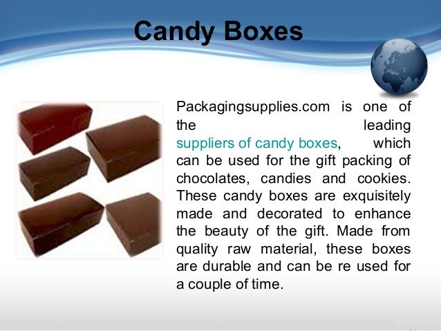 Types of shipping & boxes